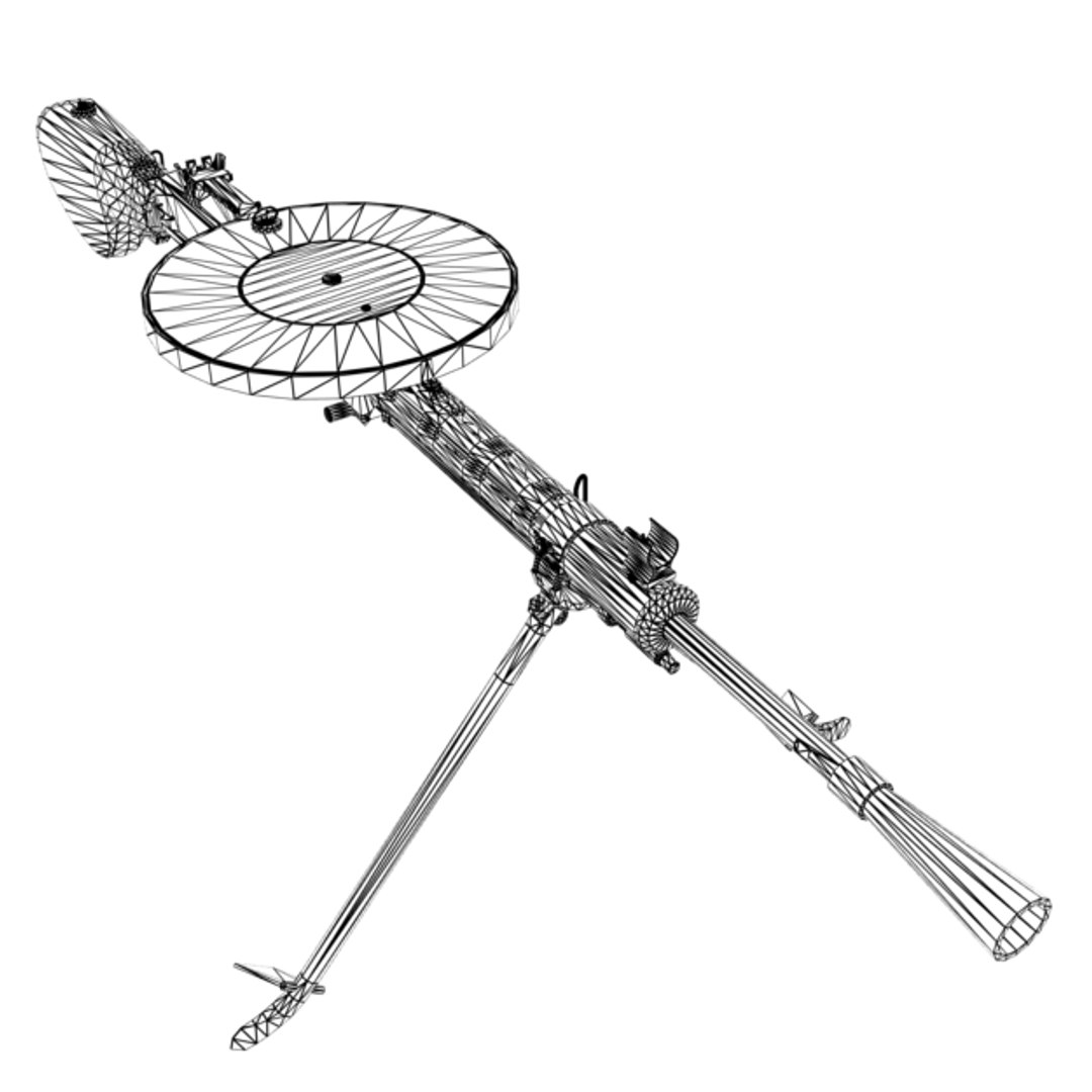 3d Model Dp-28 Machine Gun