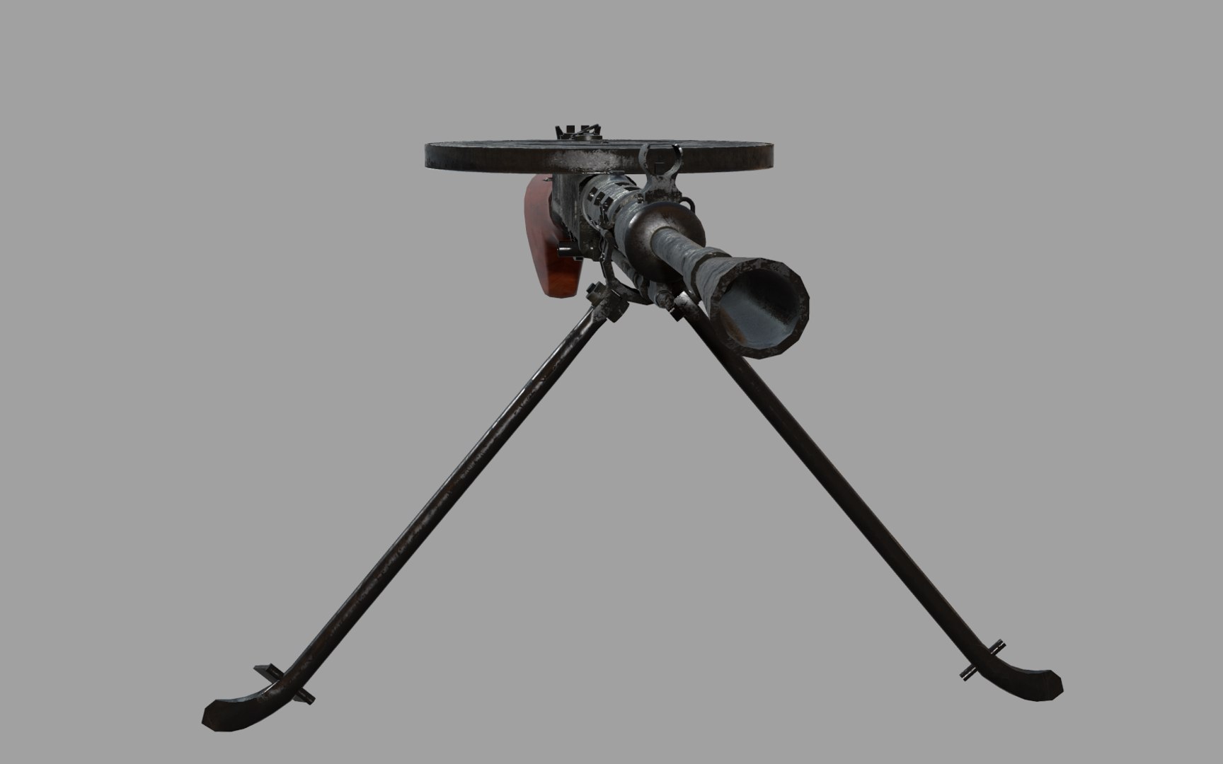 3d Model Dp-28 Machine Gun