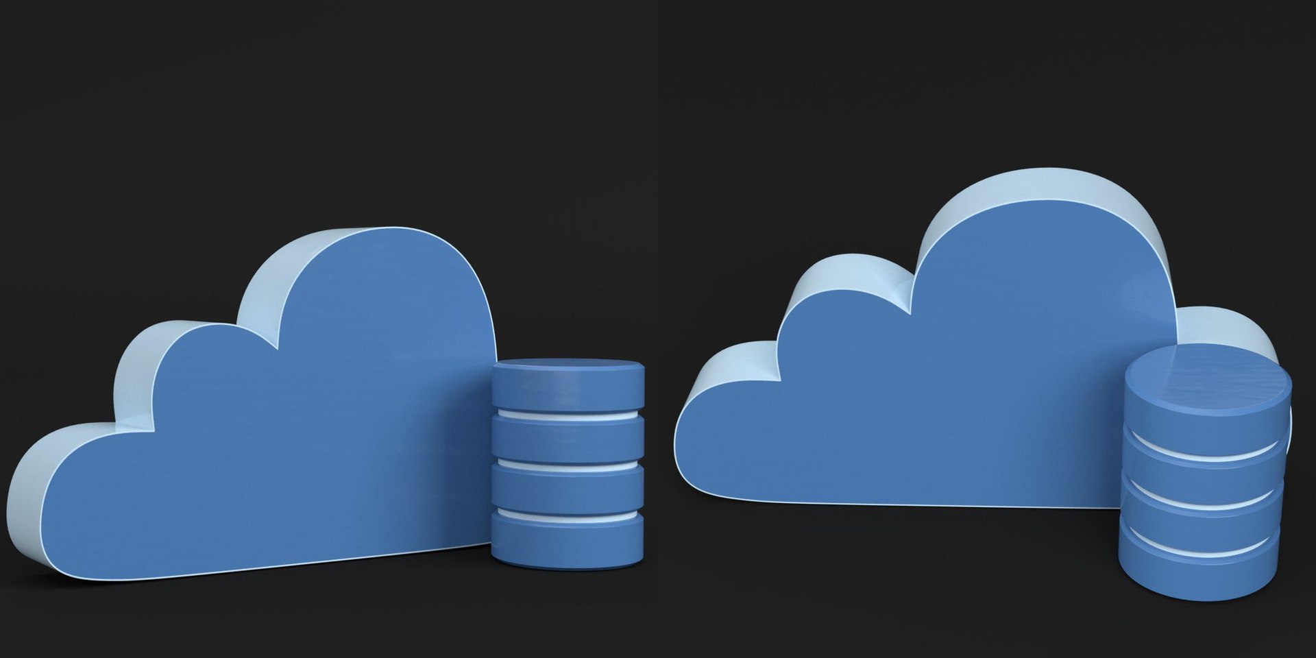 3D Cloud Storage Icon Model - TurboSquid 1572247