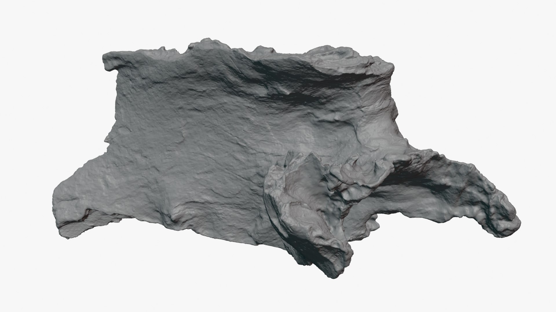 Tree Trunk Piece 01 - For 3D Print Model - TurboSquid 2474076