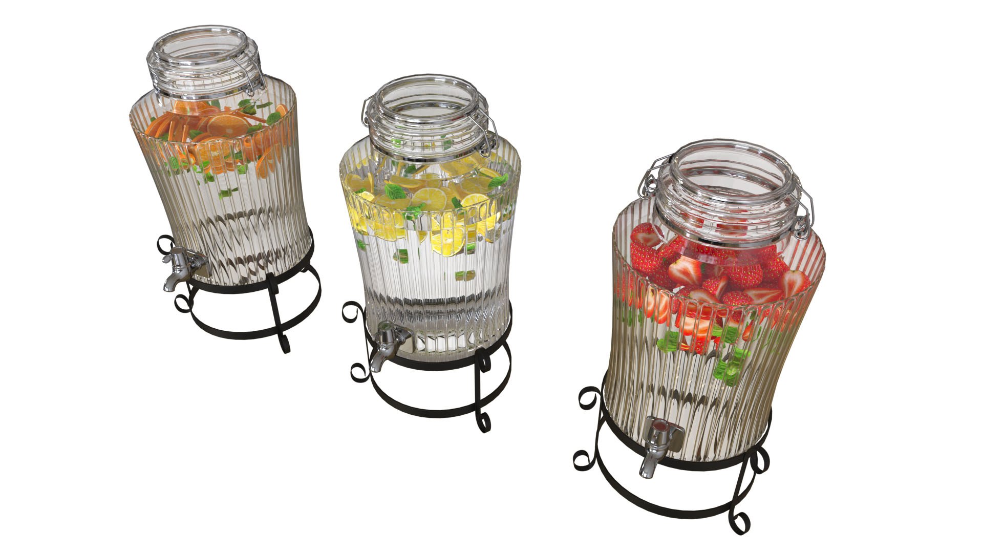 3D Drink Dispenser Model - TurboSquid 2091039