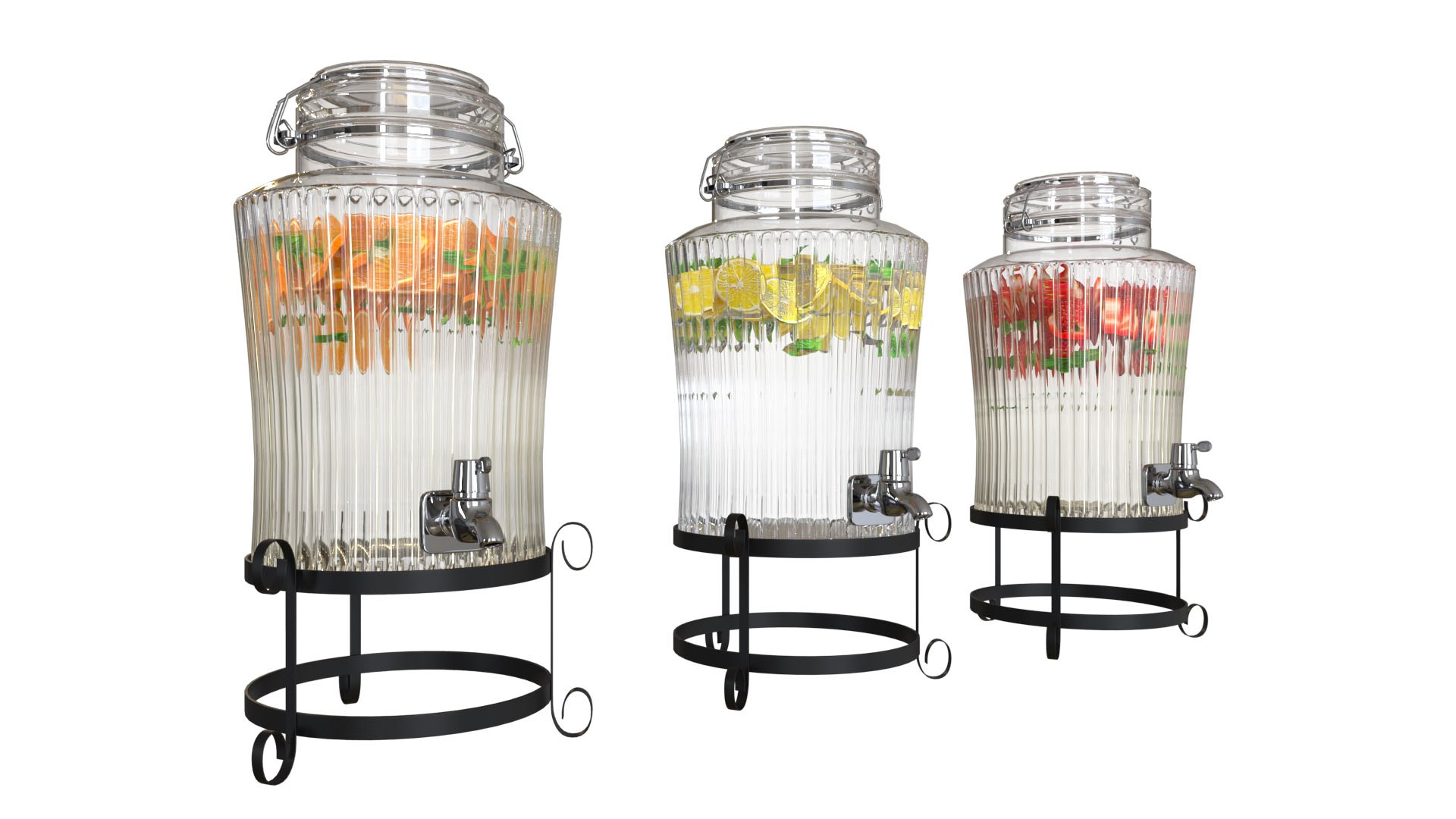 3D Drink Dispenser Model - TurboSquid 2091039