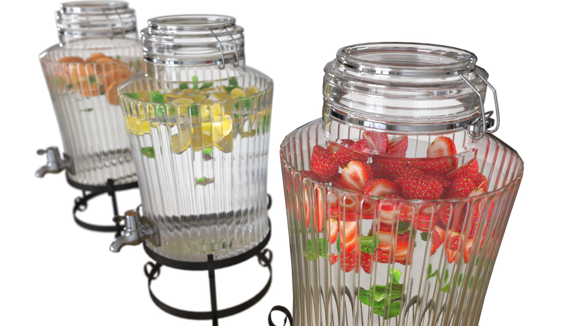 3D Drink Dispenser Model - TurboSquid 2091039