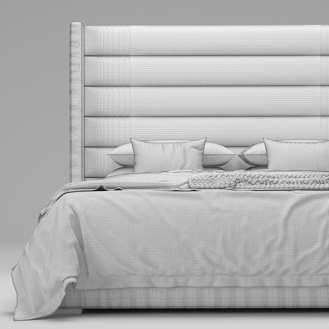 3D Rh Modena Shelter Bed - TurboSquid 1401113