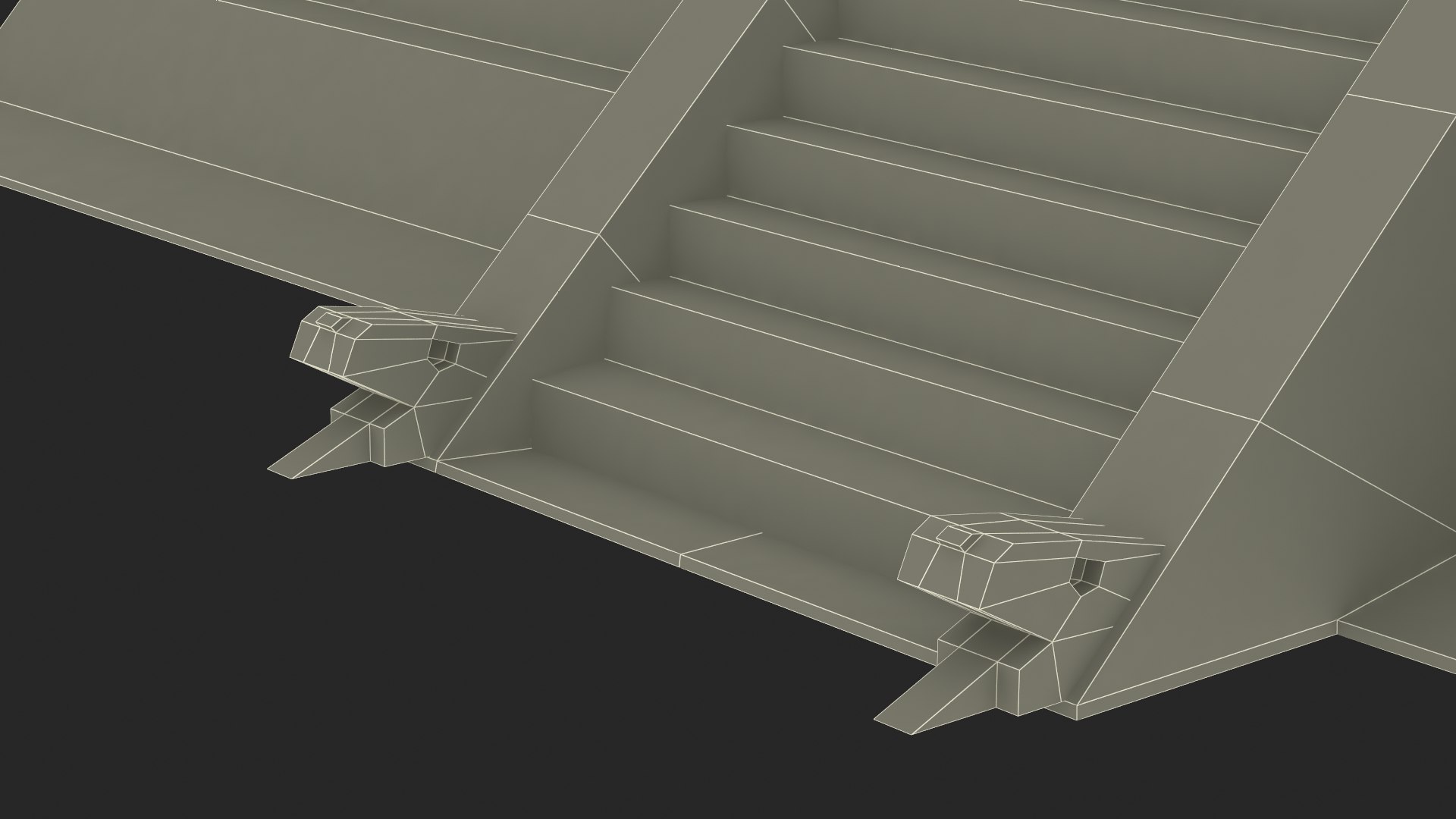 Low Poly Cartoon Model Pyramid Of Kukulkan 3D Model - TurboSquid 2383193