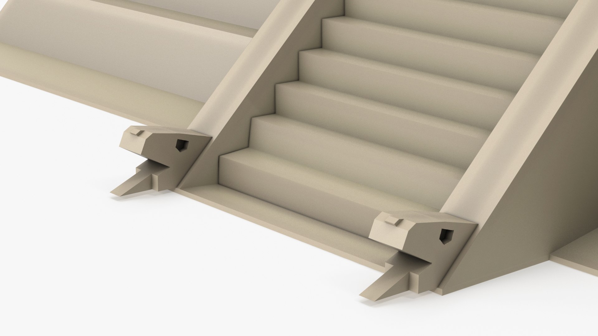 Low Poly Cartoon Model Pyramid Of Kukulkan 3D Model - TurboSquid 2383193