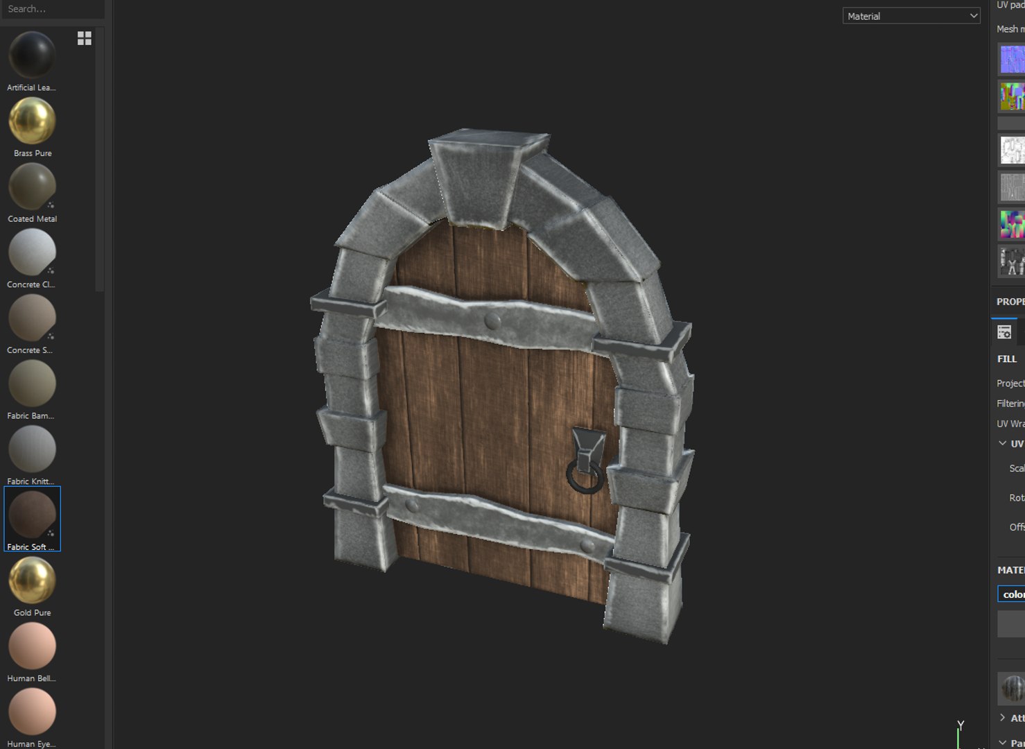 3D Stylized Door - TurboSquid 1454723