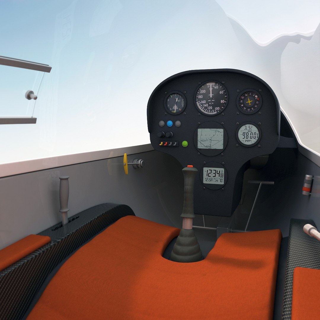 Rolladen-schneider Ls8 Glider 3d Model