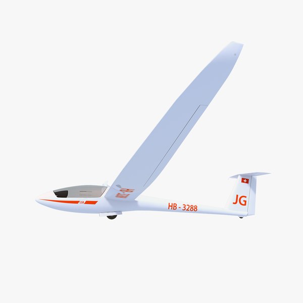3d model asw 20 glider
