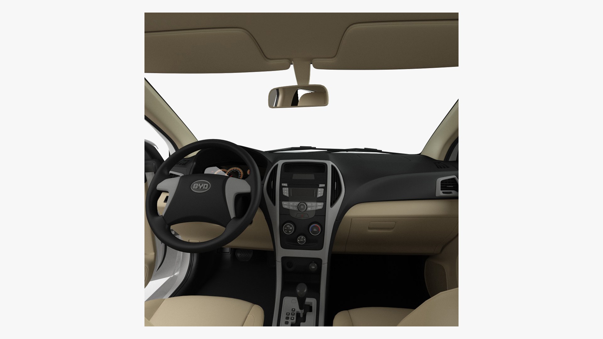 3D BYD F3 With HQ Interior 2014 - TurboSquid 2101676