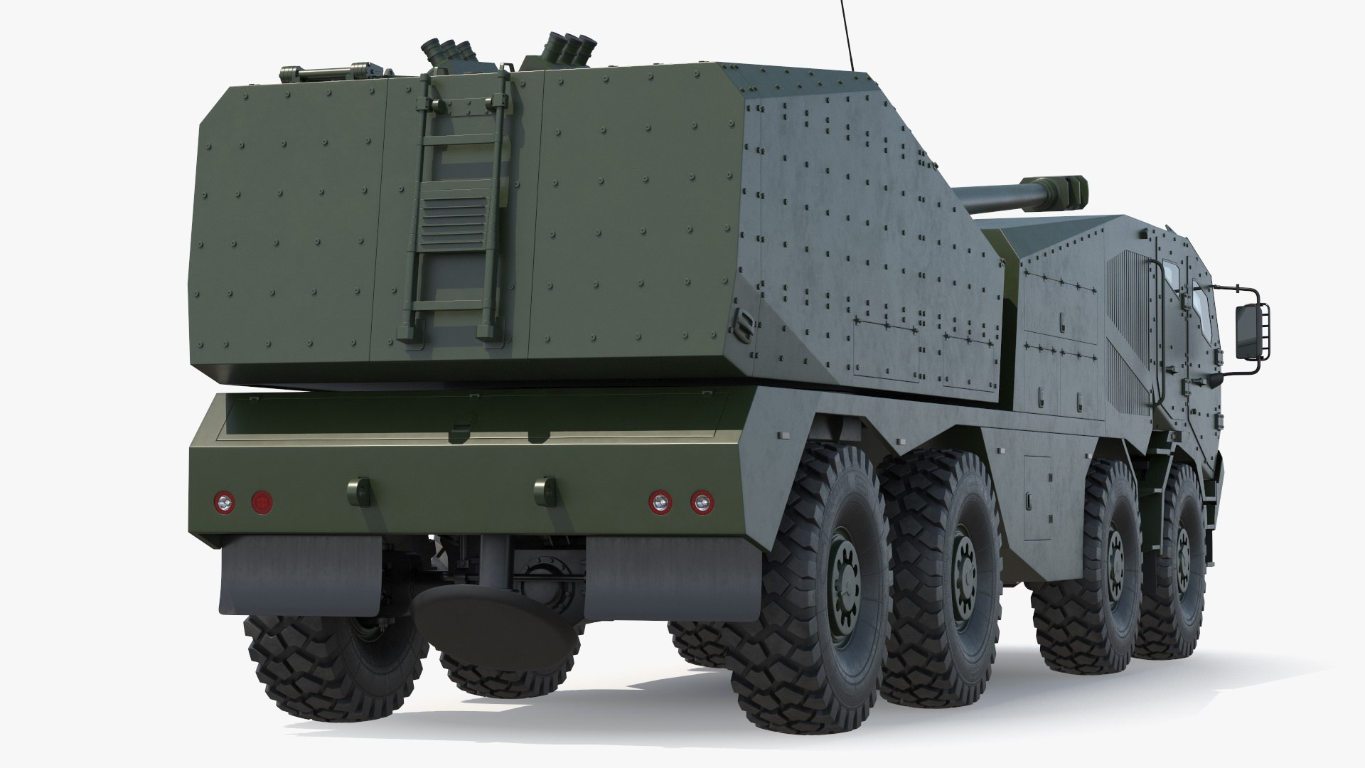 3D Military Howitzer Morana Green - TurboSquid 2295955