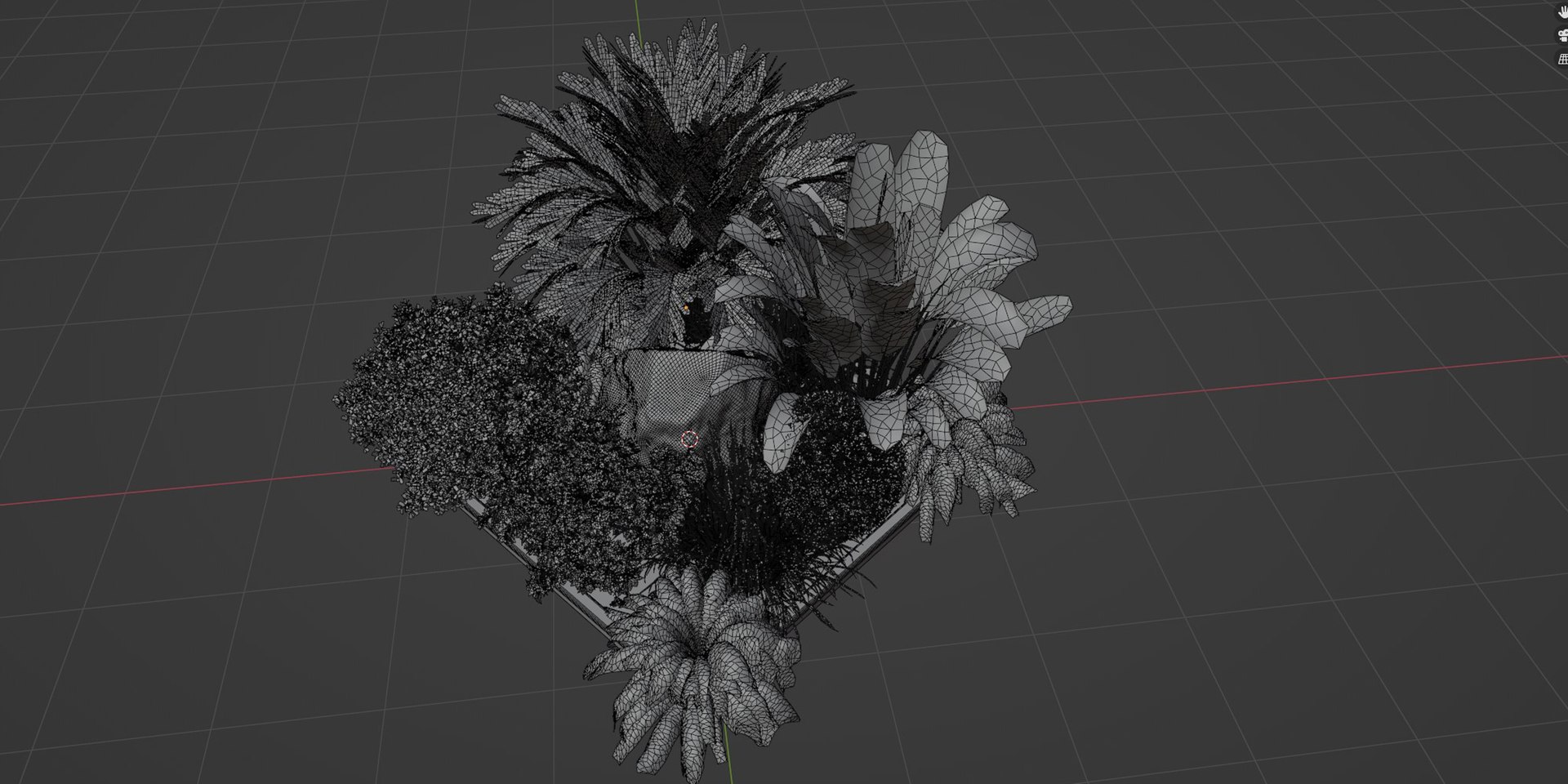 3D Outdoor Garden Plants Collection Vol 97-Blender - TurboSquid 2134637