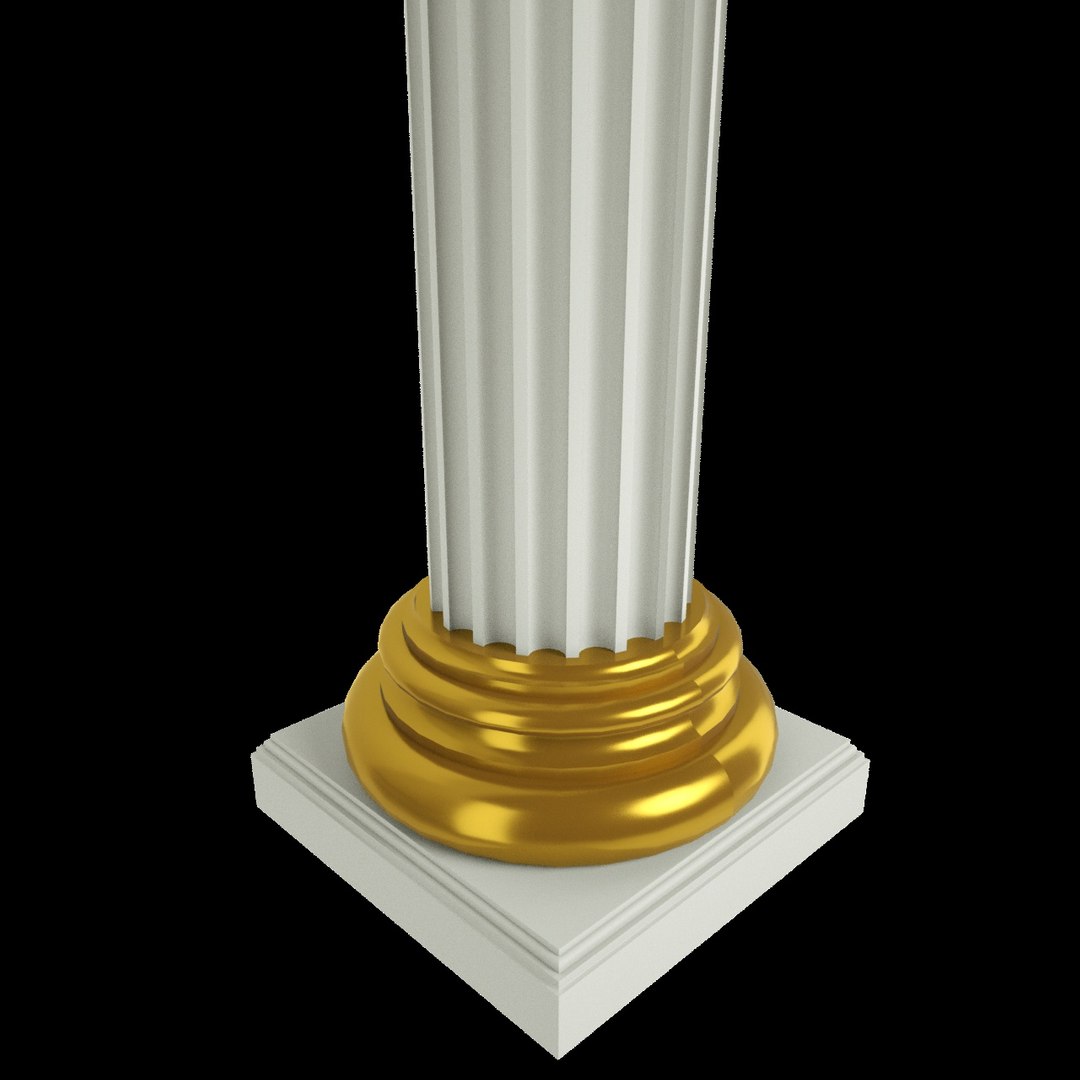 Column 3D Model - TurboSquid 1505743