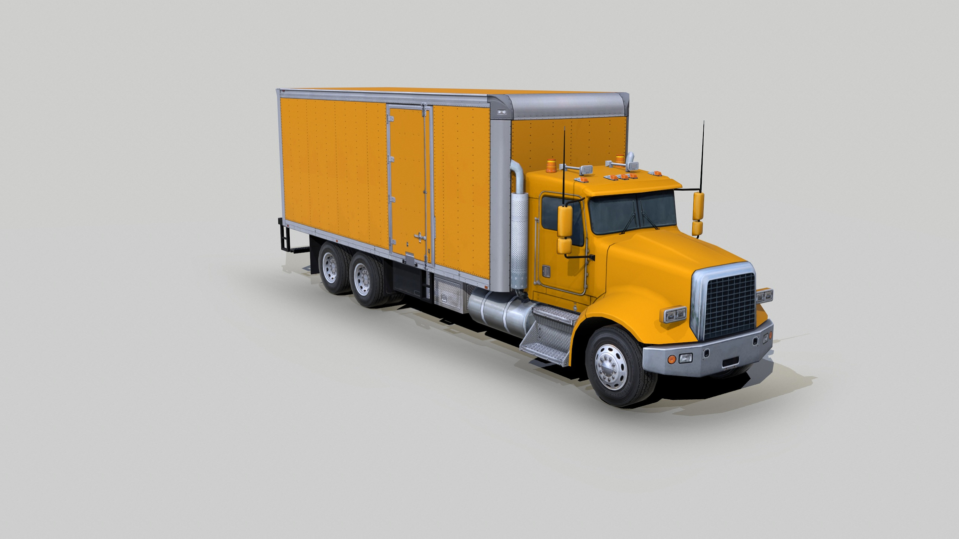 Box Truck Model - TurboSquid 2427779