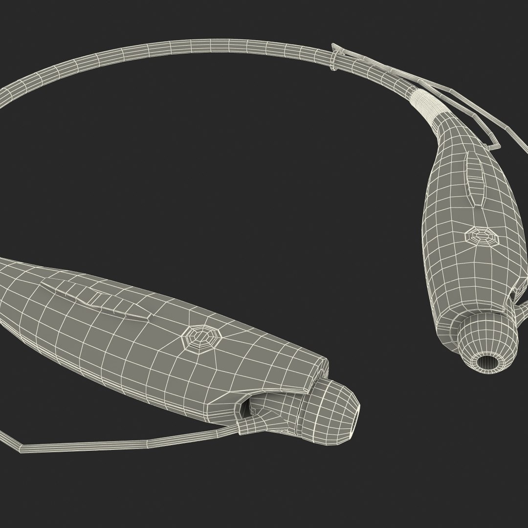 lg bluetooth headset 2 3d c4d