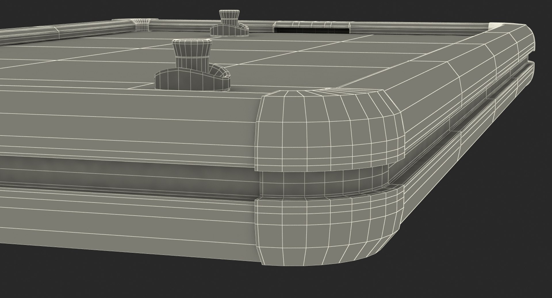 Air Hockey Tabletop Table 3D Model - TurboSquid 1374647