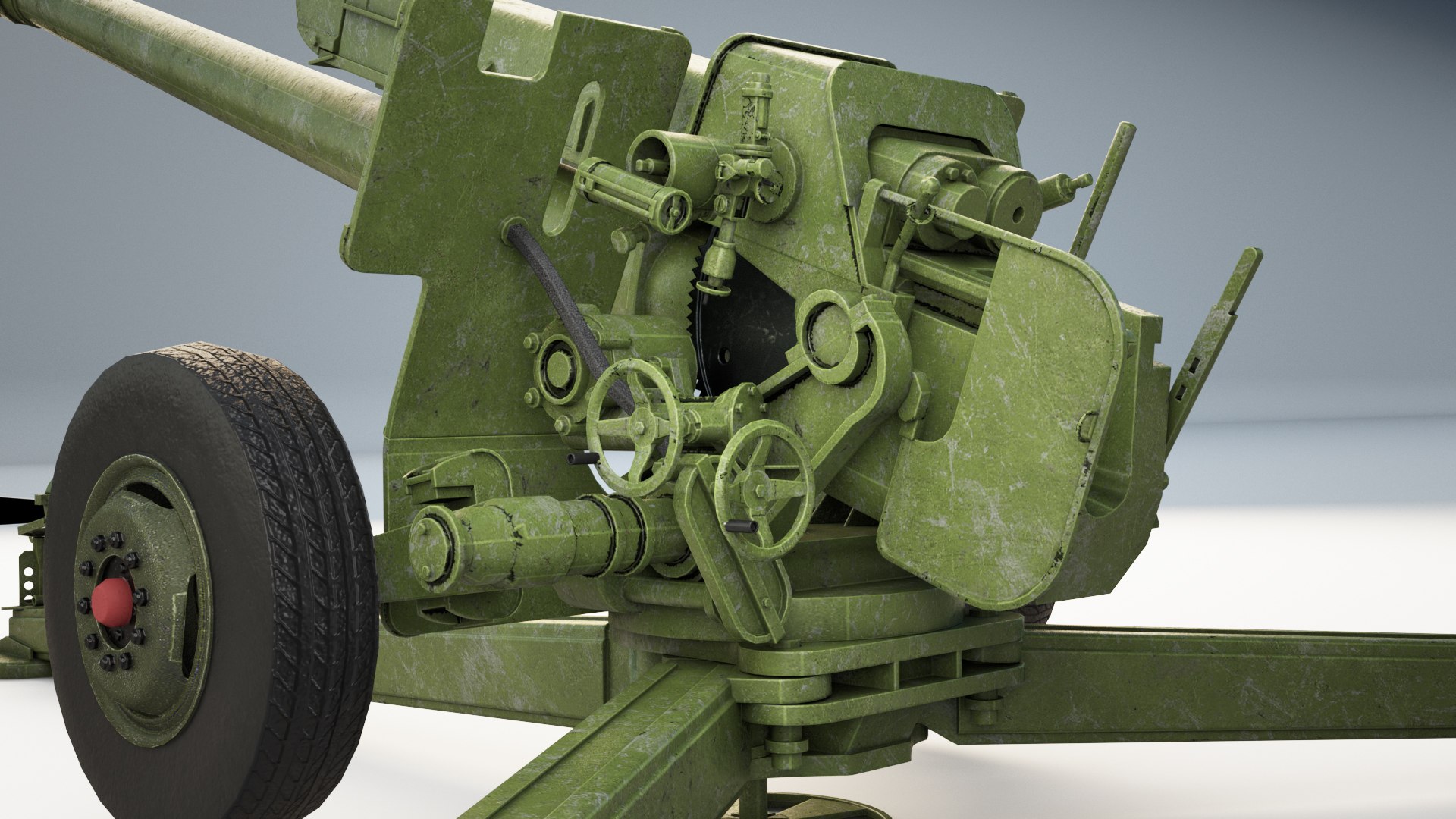 3D Artillery D-30 - TurboSquid 1698354