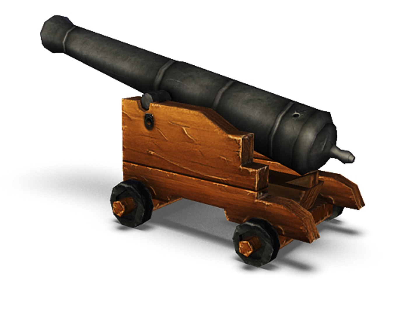 Cannon 3d Obj