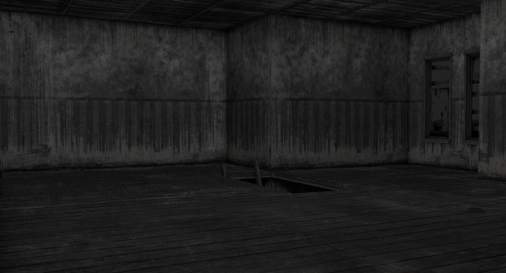 Old house interior 3D - TurboSquid 1153195