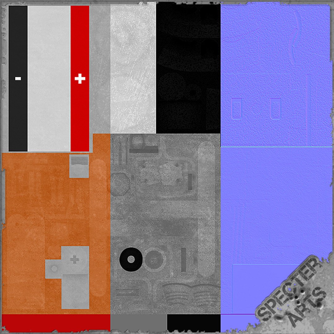 Illustration Simple Circuit 3d Model