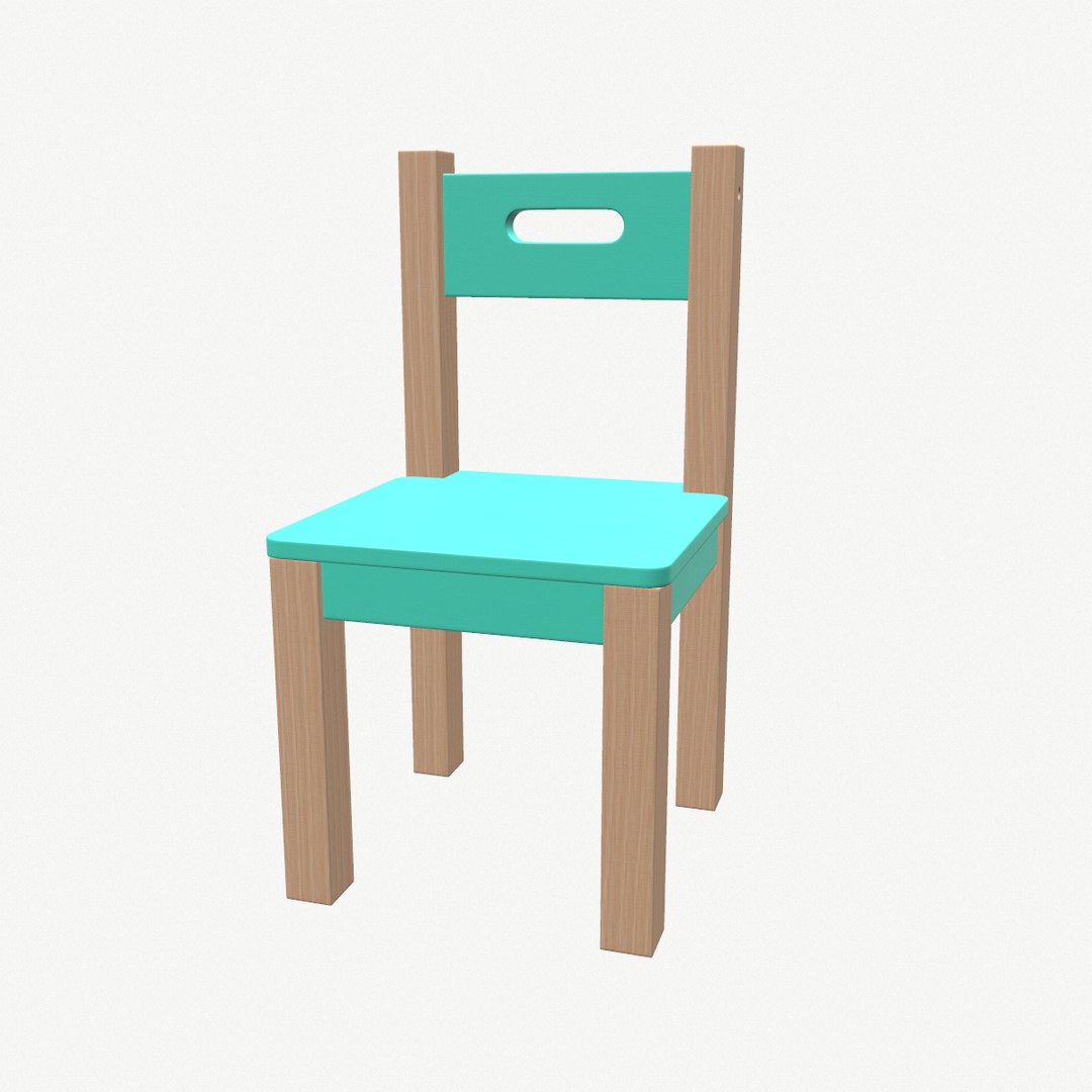 3D model Children Chair 02 - TurboSquid 2110283