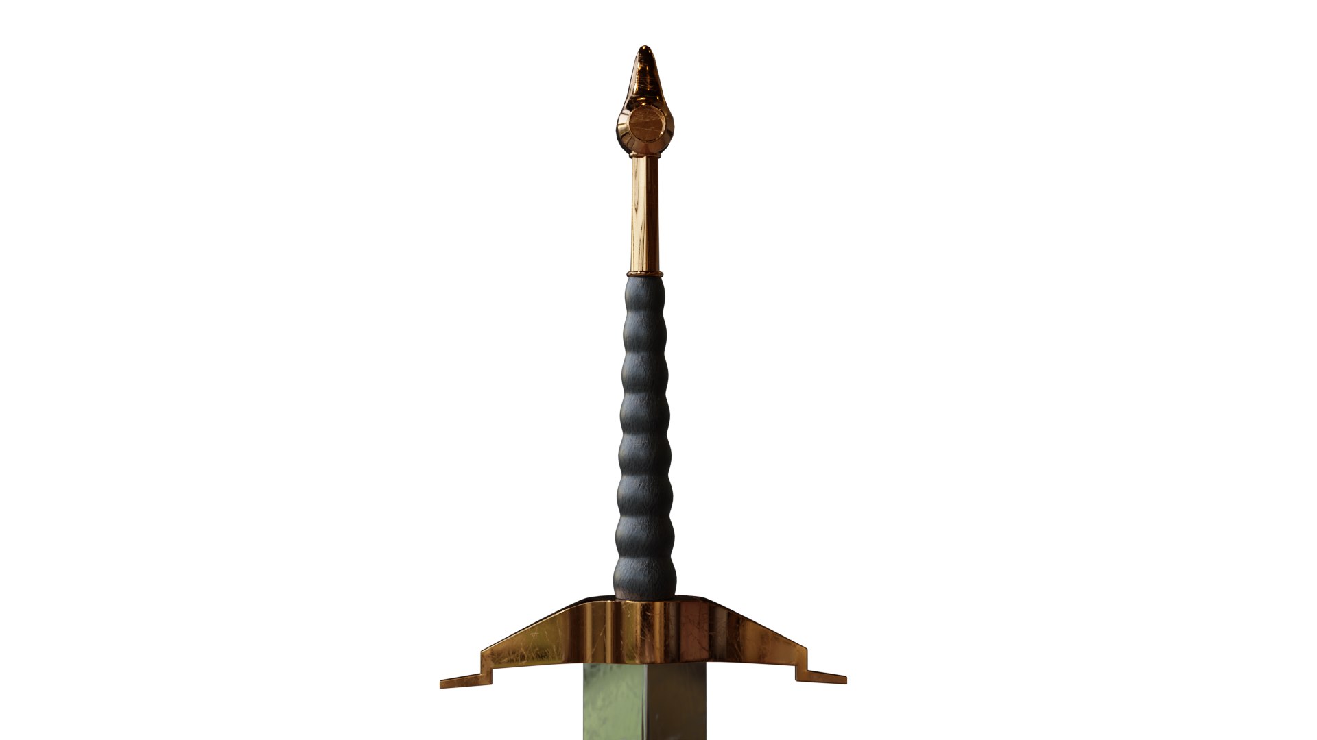 3D Medieval Metal Sword Vintage Gameready 3D Model - TurboSquid 2078348