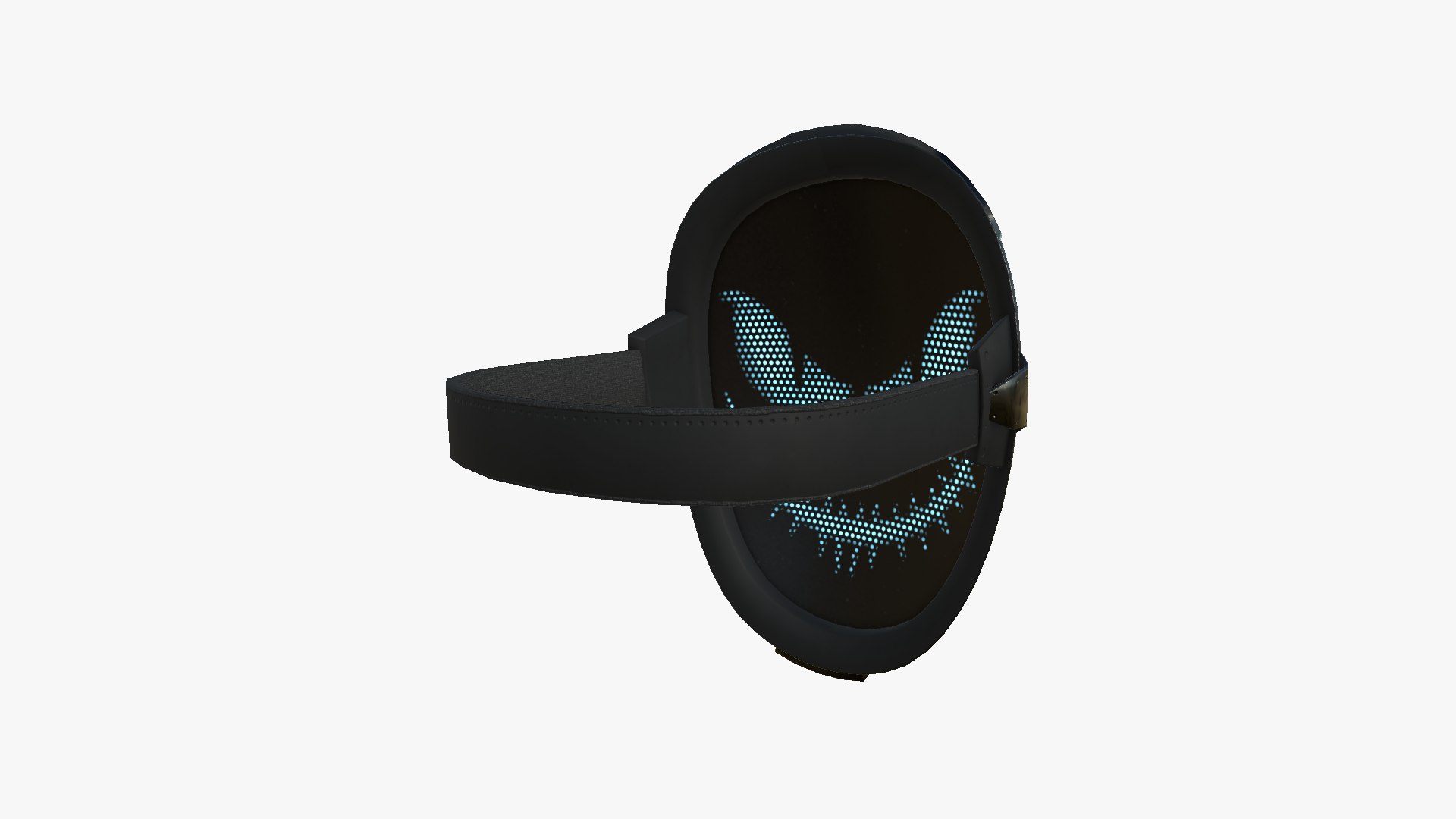 LED Screen Mask - A08 - Face D - Character Design 3D Model - TurboSquid ...