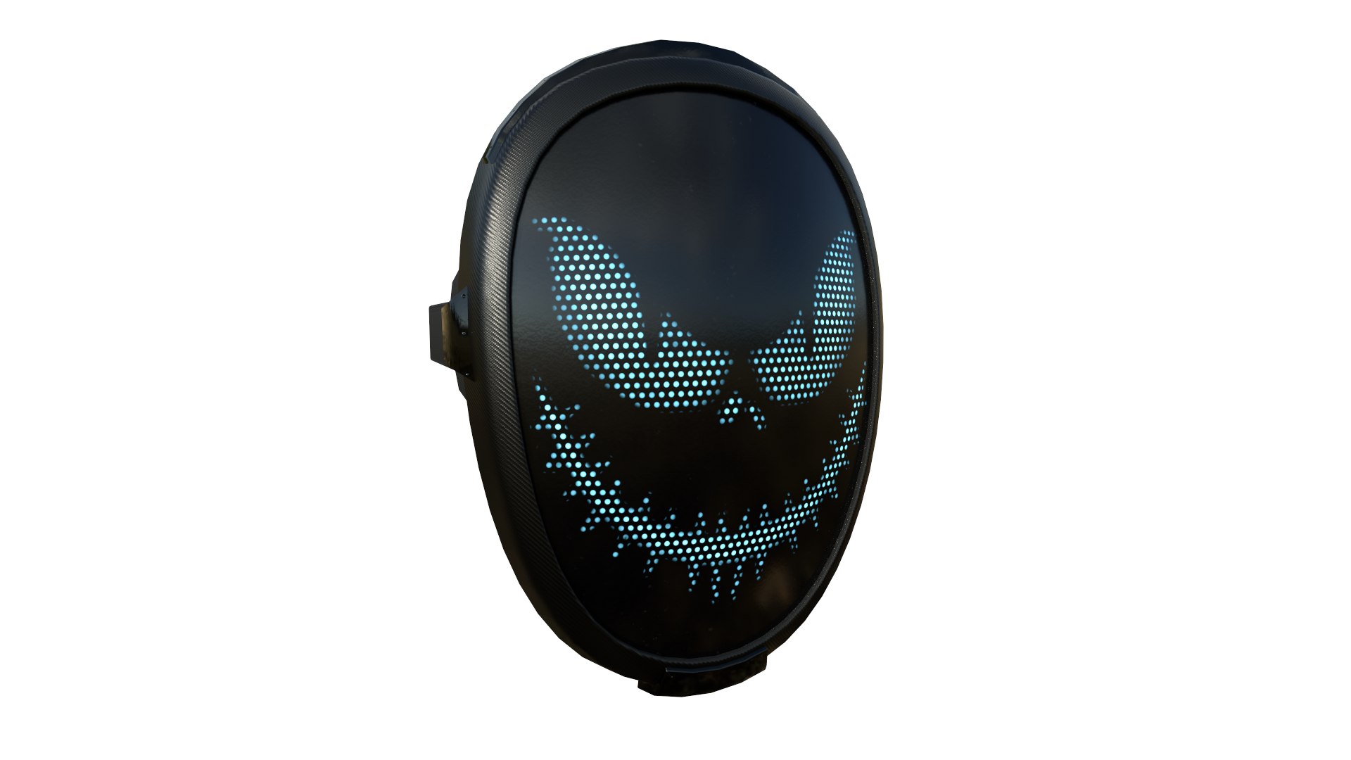 LED Screen Mask - A08 - Face D - Character Design 3D Model - TurboSquid ...