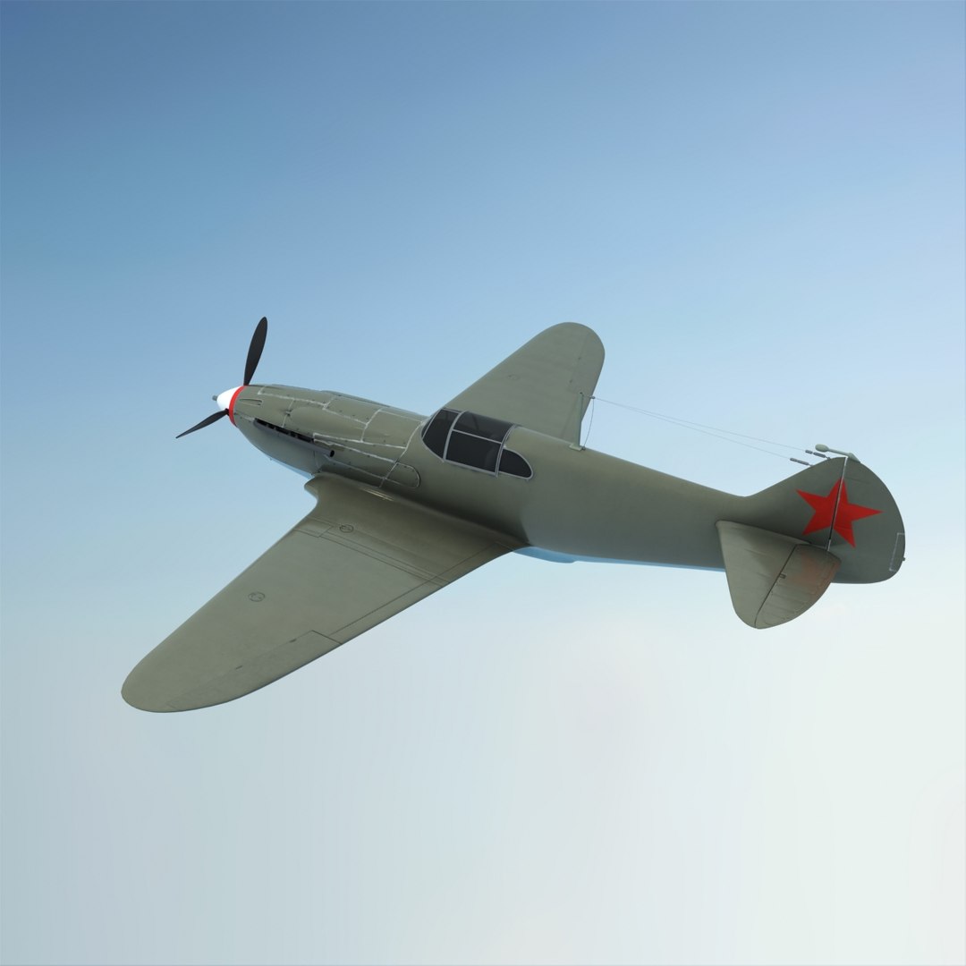 Lagg-3 Fighter 3d Max