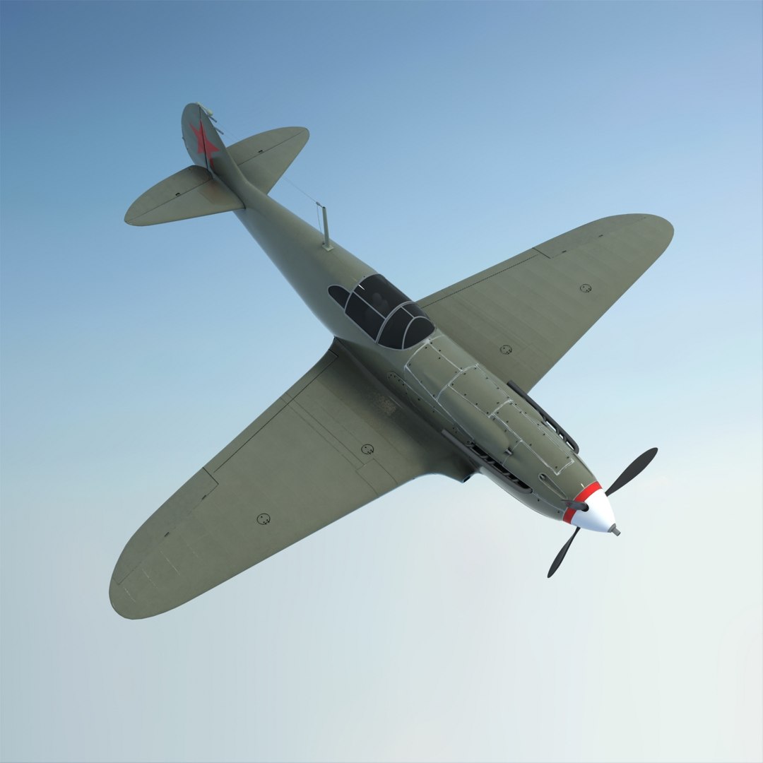 Lagg-3 Fighter 3d Max