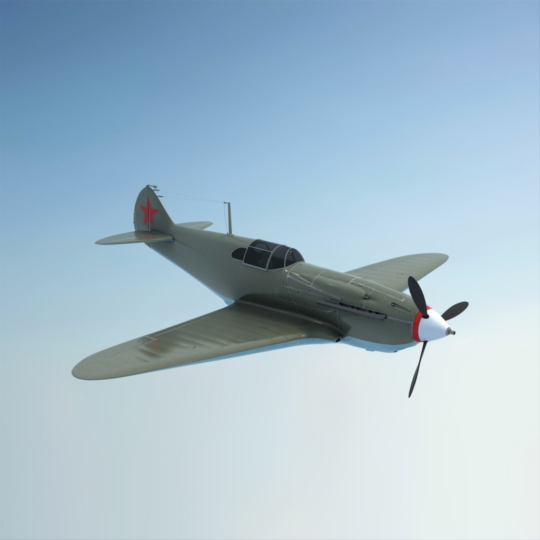 Lagg-3 Fighter 3d Max
