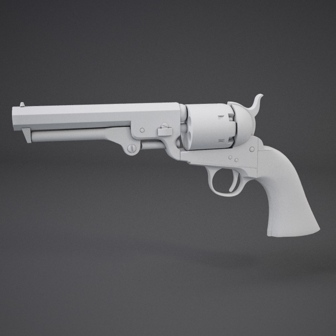 3d Colt Navy 1851