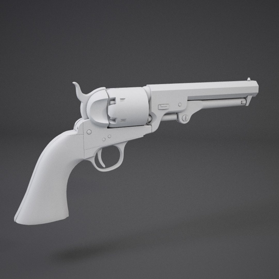 3d Colt Navy 1851