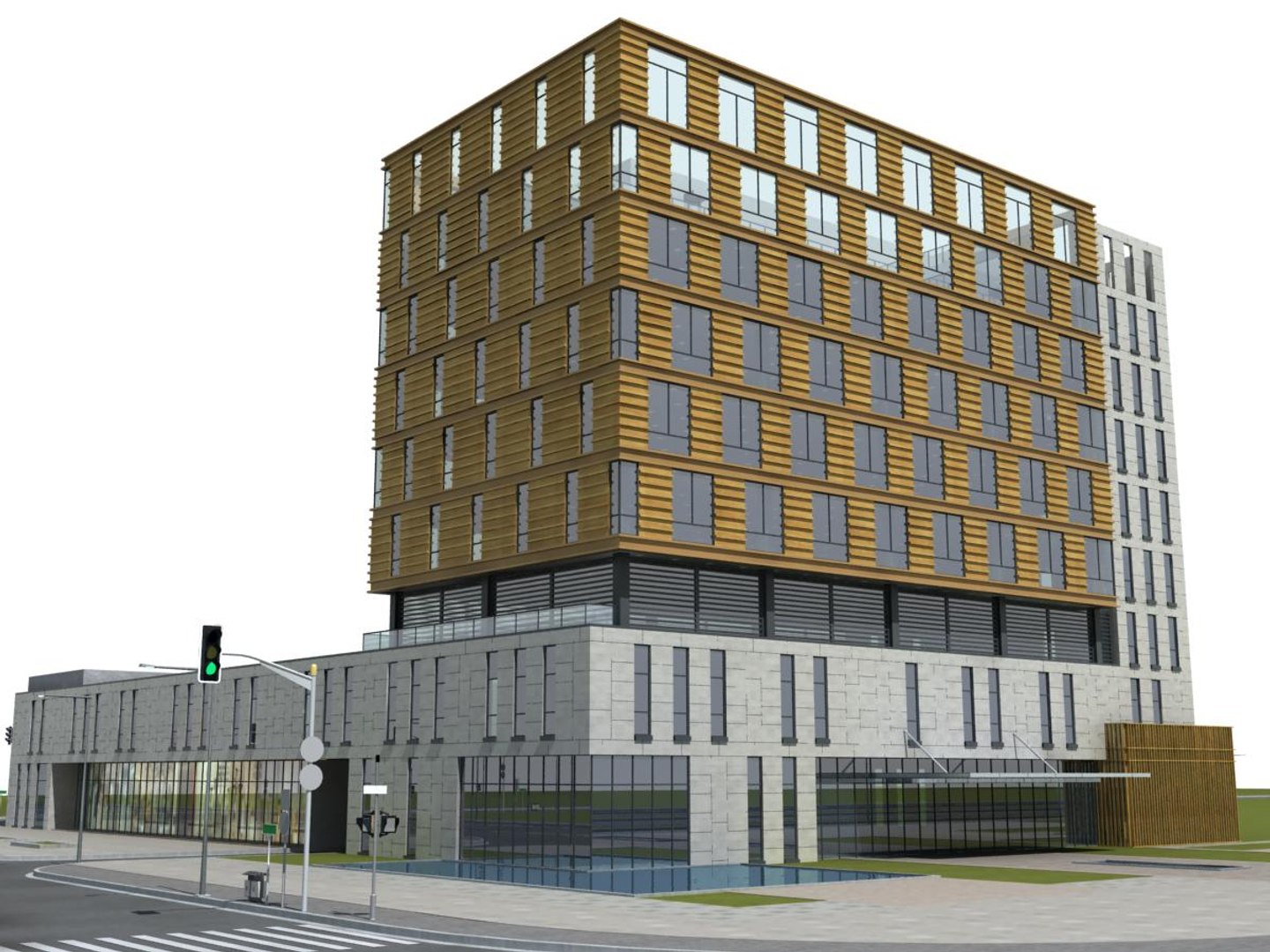 3D Building Model - TurboSquid 1362706