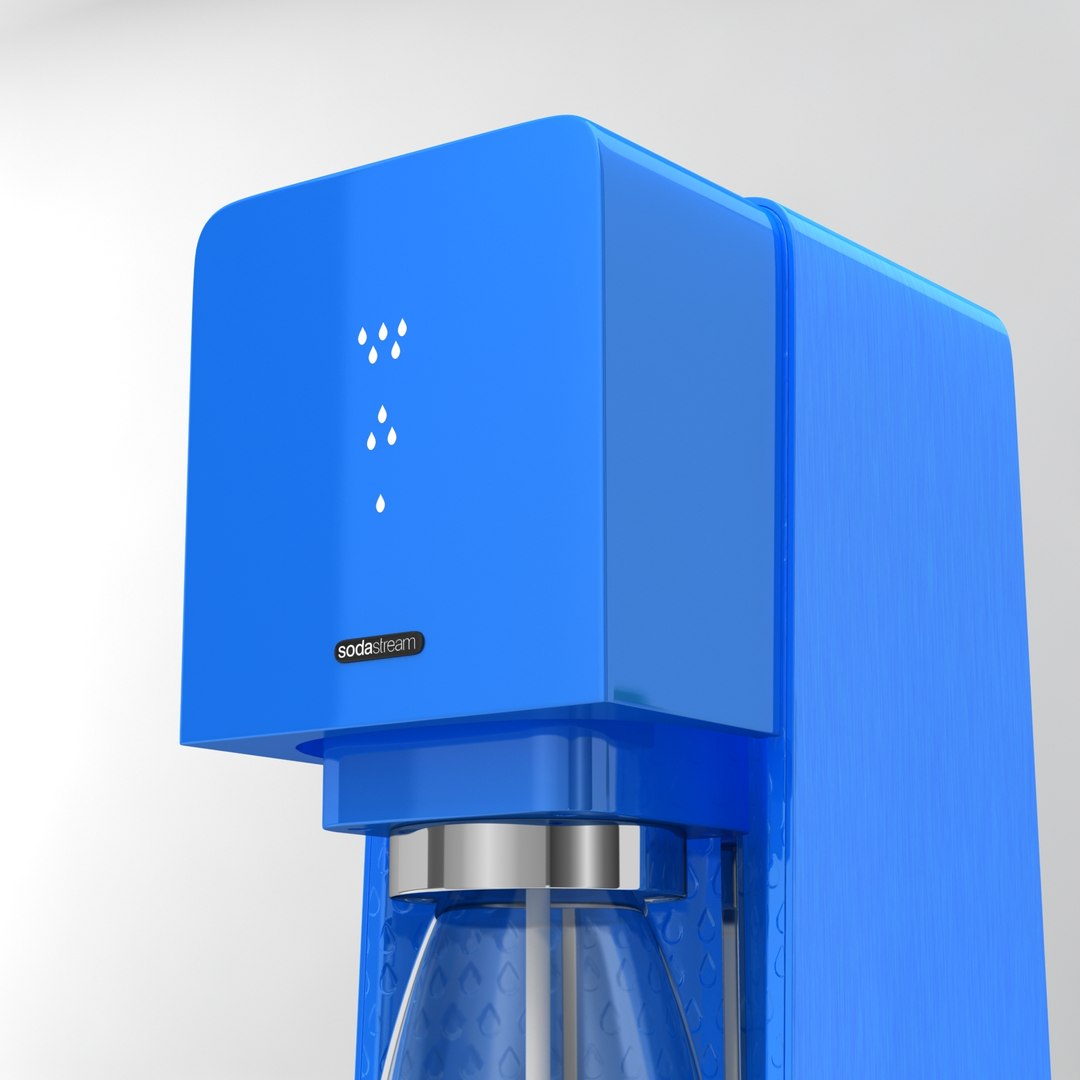 Sodastream Source Blue 3d Model