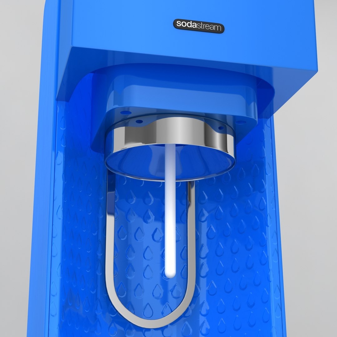 Sodastream Source Blue 3d Model
