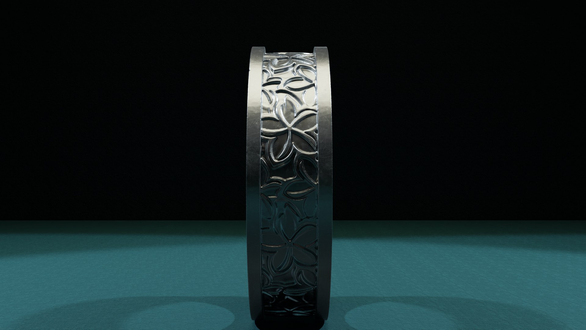 3D Flower Detailed Unisex Ring 3D Print Model - TurboSquid 2153609