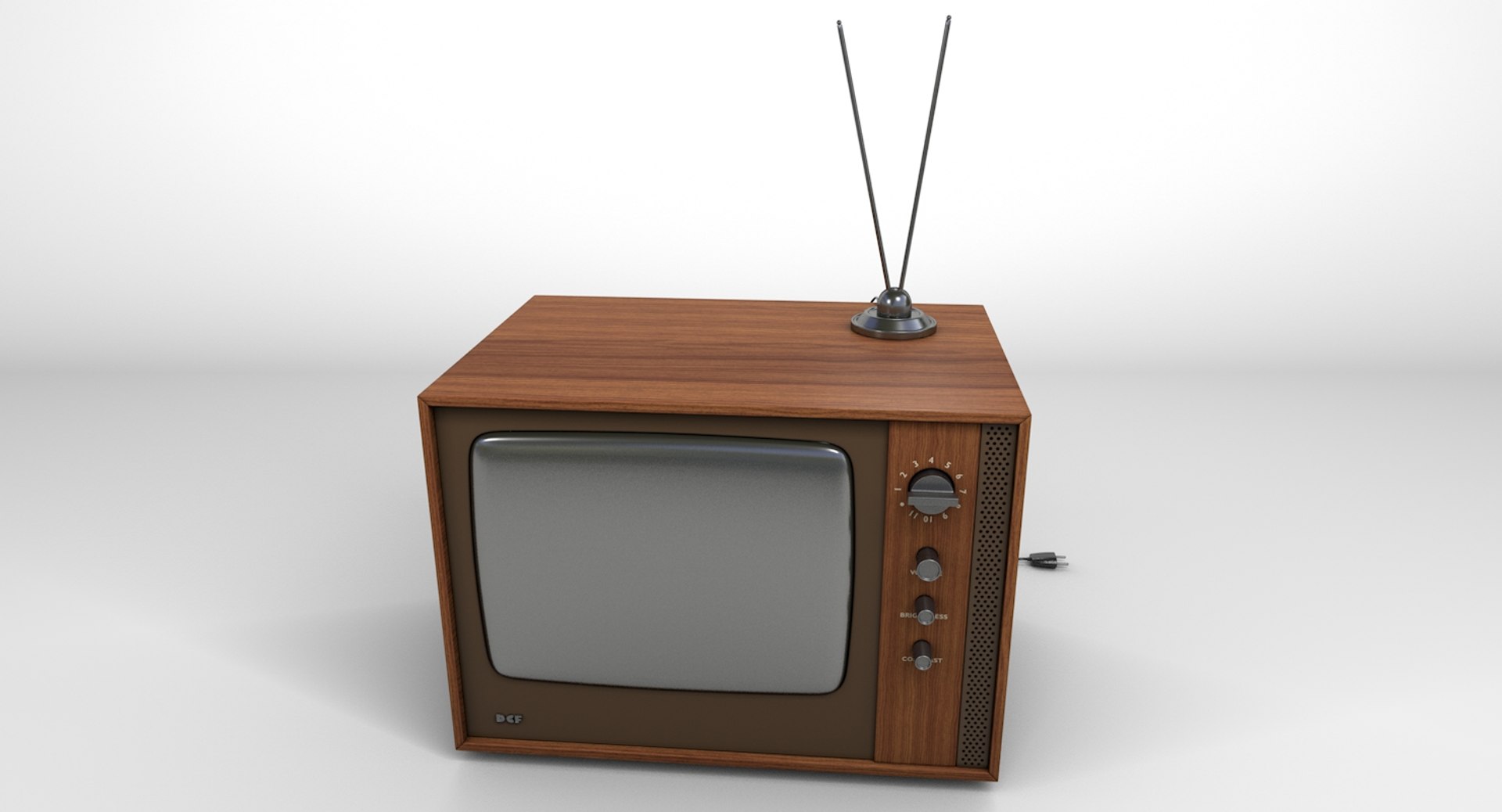 3D tv set - TurboSquid 1291869