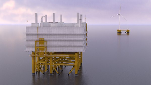 Offshore wind farm3Dモデル - TurboSquid 1940976