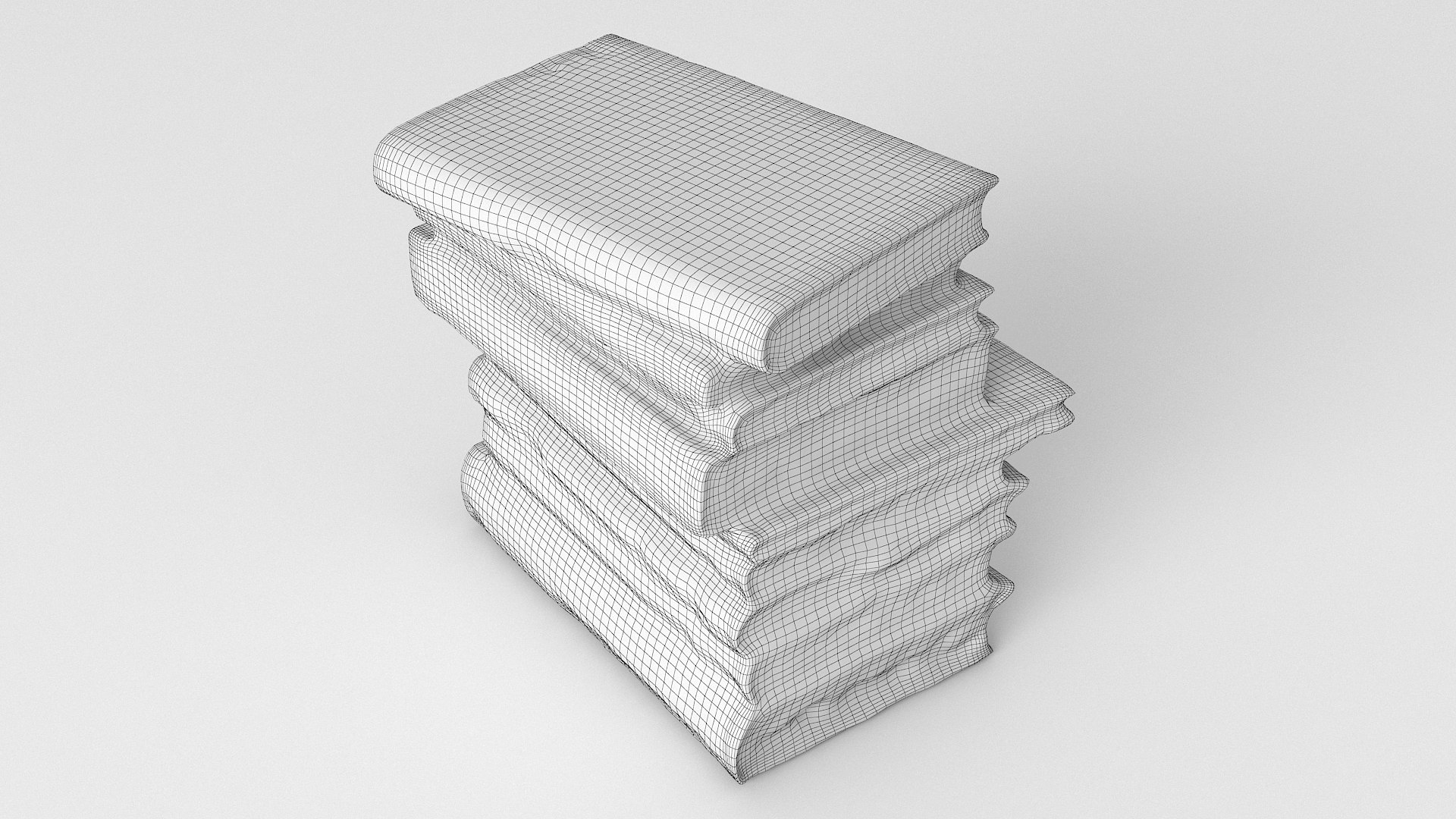 Pile Books 3D Model - TurboSquid 1703350