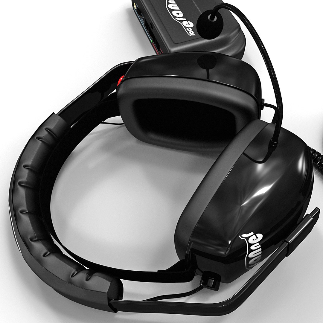 Race Scanner Intercom Racefanner 3d Model