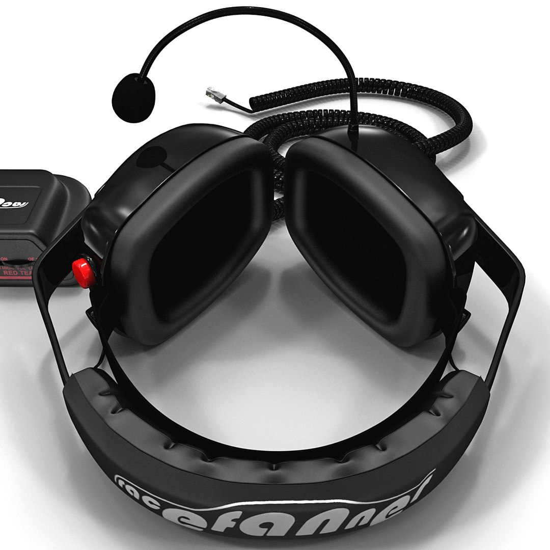 Race Scanner Intercom Racefanner 3d Model