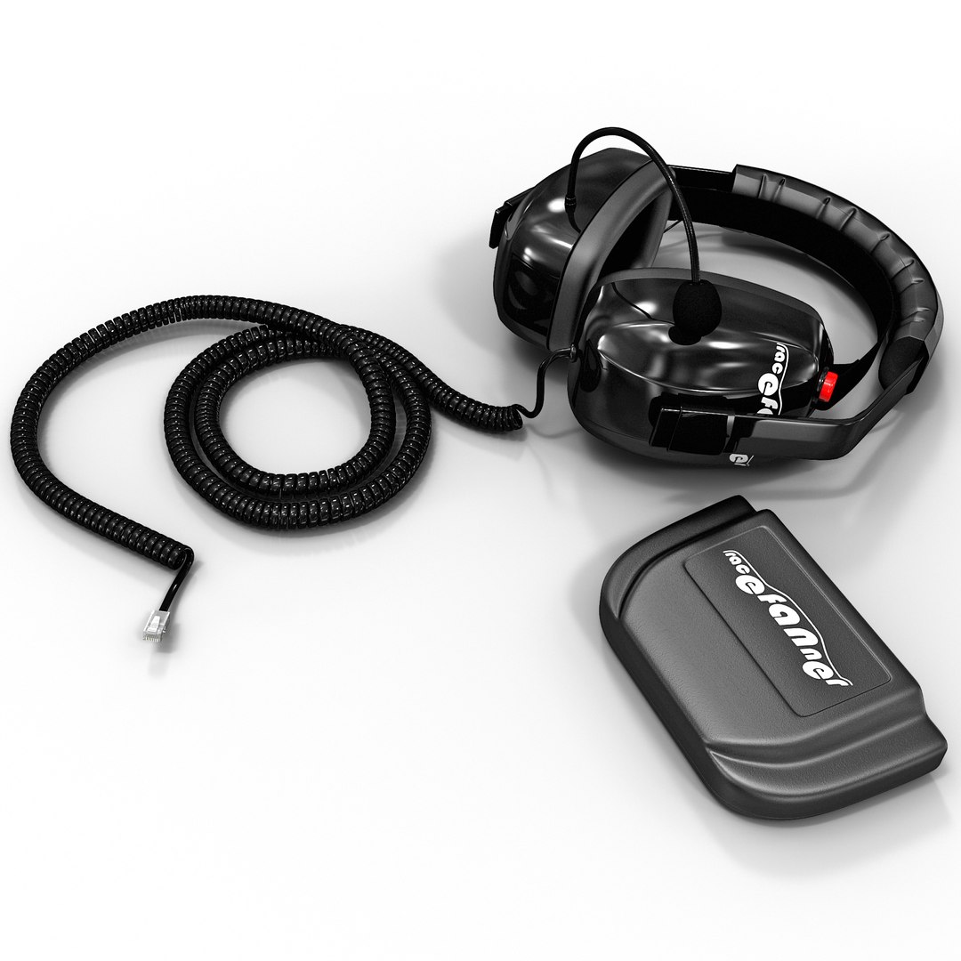 Race Scanner Intercom Racefanner 3d Model