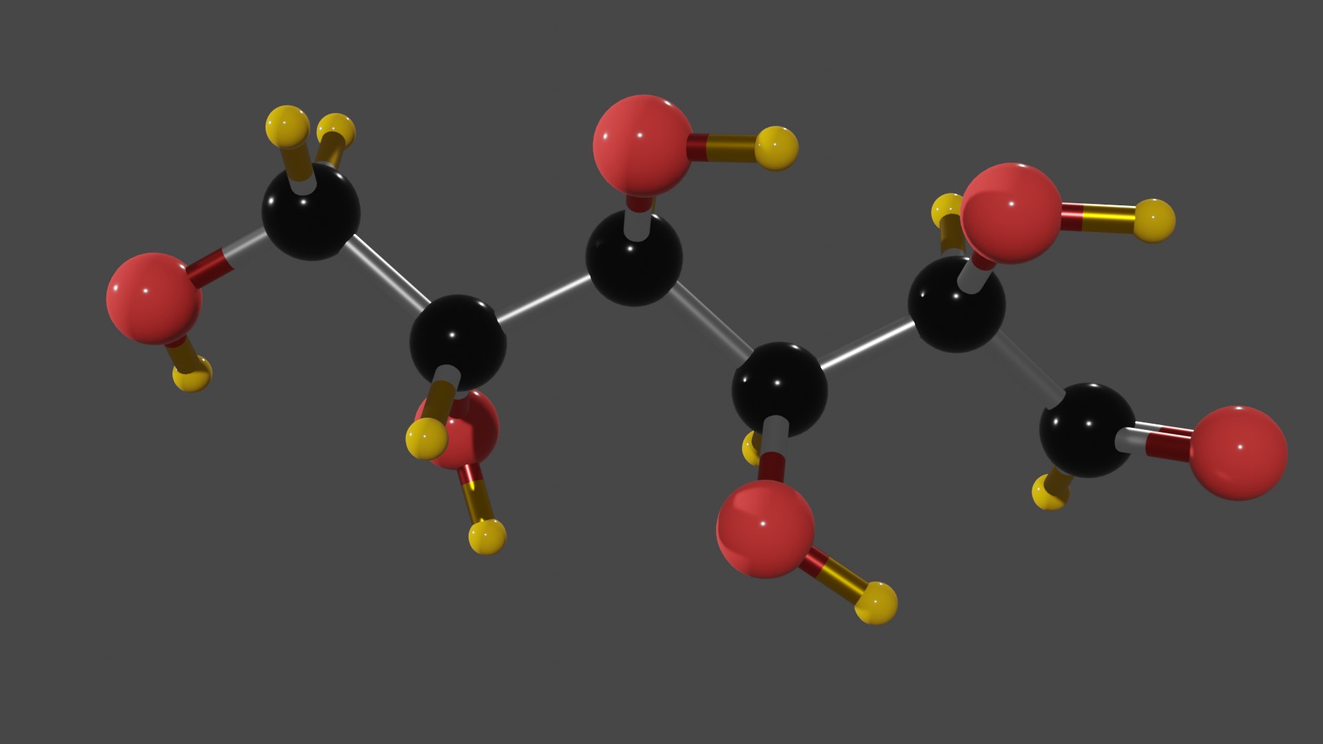 Glucose Molecule 3D Model - TurboSquid 1832635