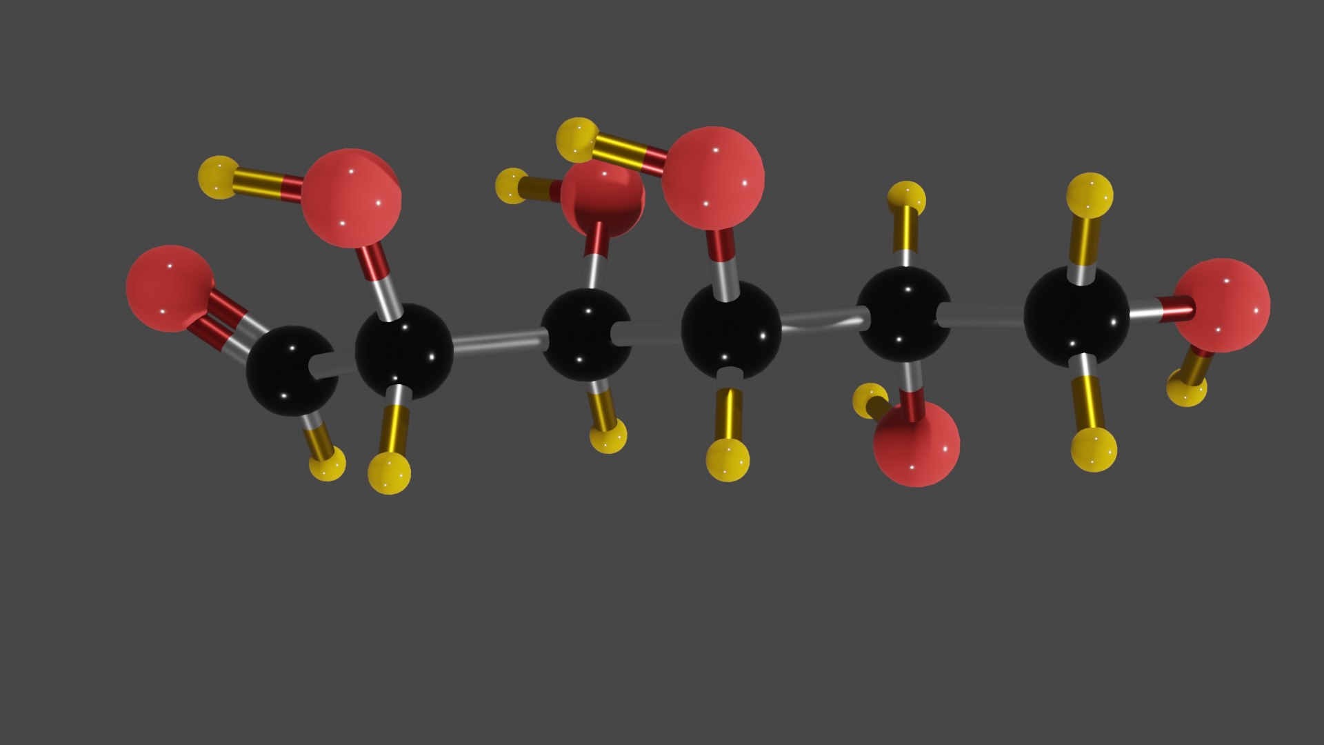 Glucose Molecule 3D Model - TurboSquid 1832635
