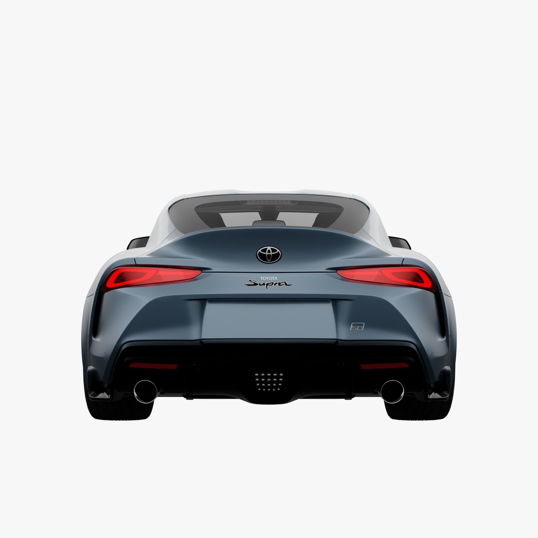 Rigged Toyota Supra 2020 3D Model - TurboSquid 2040661