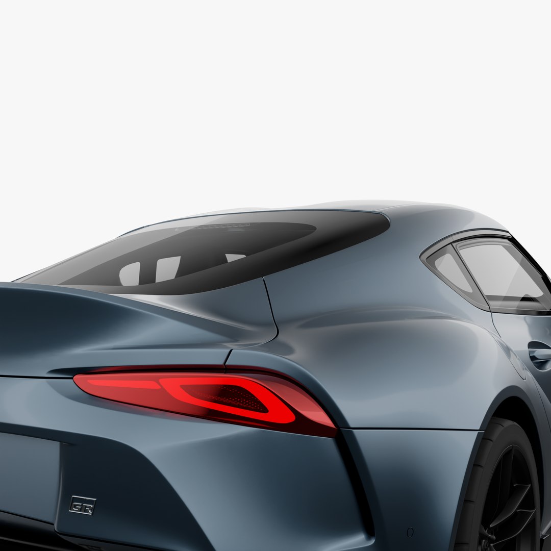 Rigged Toyota Supra 2020 3D Model - TurboSquid 2040661