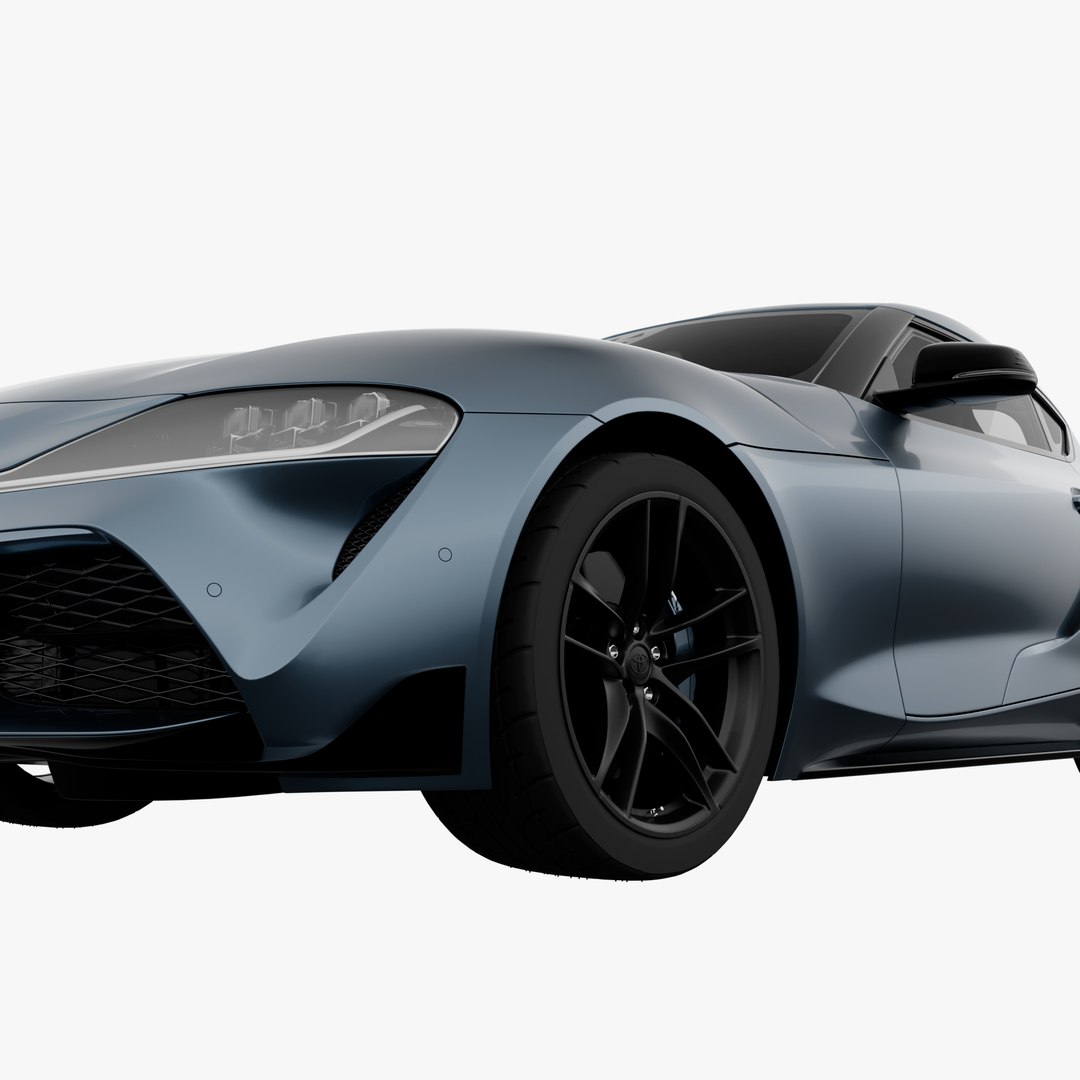 Rigged Toyota Supra 2020 3D Model - TurboSquid 2040661