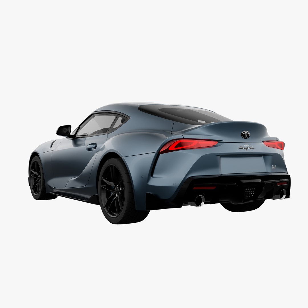 Rigged Toyota Supra 2020 3D Model - TurboSquid 2040661