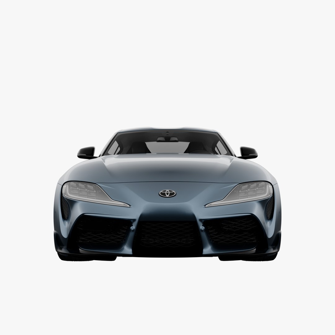 Rigged Toyota Supra 2020 3D Model - TurboSquid 2040661